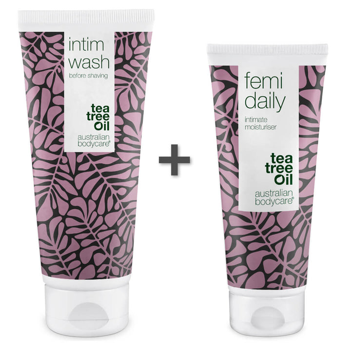 Pakke for rød forhud – Skånsom intimvask og beroligende gel